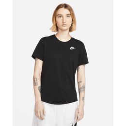 T-shirt Nike Sportswear Club Schwarz Frau - DX7902-010 M