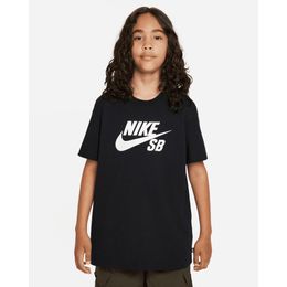 T-shirt Nike SB Schwarz Kind - FD4001-010 XL