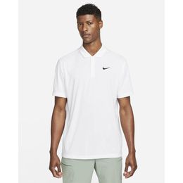 Tennis-Polo Nike NikeCourt Weiß für Mann - DH0857-100 S