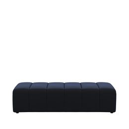 Rivièra Maison Dazzle Hocker 160x65 Velvet VI Midnight Navy