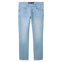 Tom Tailor Herren Josh Regular Slim Jeans mit TENCELTM Lyocell, blau, Uni, Gr. 32/36