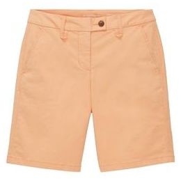 Tom Tailor Damen Chino Bermuda, orange, Uni, Gr. 36