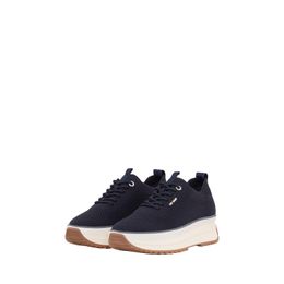 Tom Tailor Damen Basic Sneaker, blau, Uni, Gr. 36