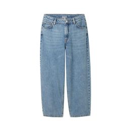Tom Tailor Jungen Baggy Jeans mit recycelter Baumwolle, blau, Gr. 134