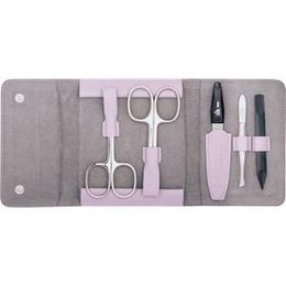 ERBE® ERBE Erbe Manicure Etuis Druckknopf-Etui, 5-tlg. Flieder