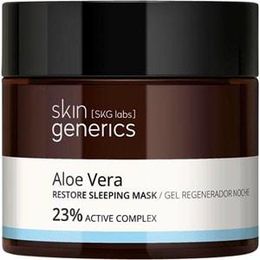 skin generics Gesichtspflege Masken Aloe Vera 23% AktivkomplexRestore Schlafmaske