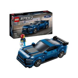 Lego Speed Champions 76920 Ford Mustang Dark Horse Sportwagen Bausatz, Mehrfarbig