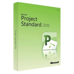Microsoft Project Standard 2010 - Microsoft Lizenz