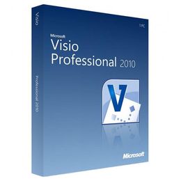 Microsoft Visio 2010 Professional - Microsoft Lizenz