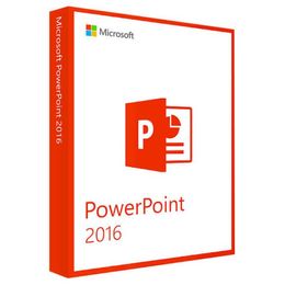 Microsoft PowerPoint 2016 - Microsoft Lizenz