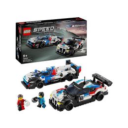 Lego Speed Champions 76922 BMW M4 GT3 & M Hybrid V8 Rennwagen Bausatz, Mehrfarbig