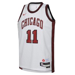 Demar Derozan Chicago Bulls City Edition Nike Dri-FIT NBA Swingman Trikot für ältere Kinder - Weiß