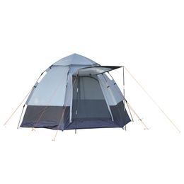 Outsunny Campingzelt mit 2 Türen bunt 260L x 260B x 150H cm