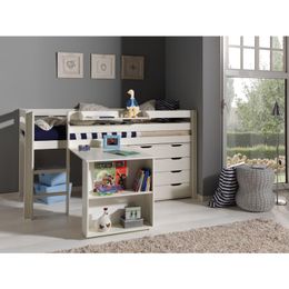 Vipack Furniture Spielbett Pino 2, wei&szlig;