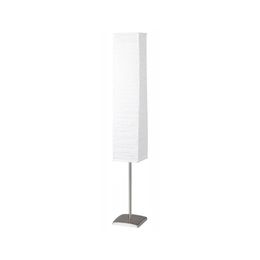 Brilliant Lampe Nerva Standleuchte titan/wei&szlig; 2x C35, E14, 40W, geeignet f&uuml;r Kerzenlampen (nicht enthalten) Mit Fu&szlig;schalter
