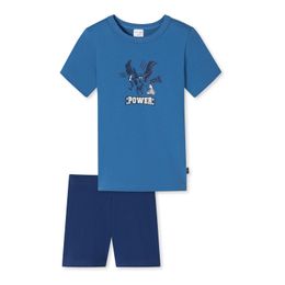 Schiesser Jungen Pyjama Natural Love Organic Cotton 1er-Pack