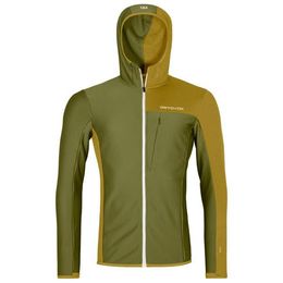 Ortovox - Fleece Light Grid Hooded Jacket - Fleecejacke Gr S oliv