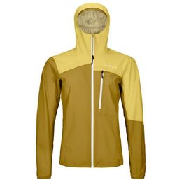 Ortovox - Women's 2.5L Civetta Jacket - Regenjacke Gr M gelb