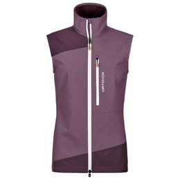 Ortovox - Women's Pala Light Vest - Softshellweste Gr XL lila