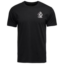 Black Diamond - Boulder S/S Tee - T-Shirt Gr S schwarz