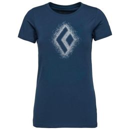 Black Diamond - Women's Chalked Up 2.0 S/S Tee - T-Shirt Gr XS blau