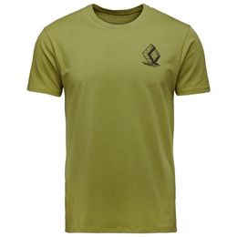 Black Diamond - Boulder S/S Tee - T-Shirt Gr L oliv