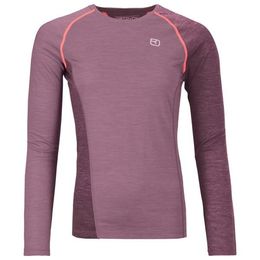 Ortovox - Women's 120 Cool Tec Fast Upward Long Sleeve - Funktionsshirt Gr XS rosa/lila
