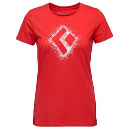 Black Diamond - Women's Chalked Up 2.0 S/S Tee - T-Shirt Gr L rot