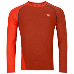 Ortovox - 120 Cool Tec Fast Upward Long Sleeve - Funktionsshirt Gr S rot