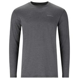 Endurance - Mell Melange L/S Tee - Funktionsshirt Gr S grau