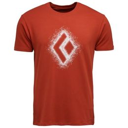 Black Diamond - Chalked Up 2.0 S/S Tee - T-Shirt Gr XS rot