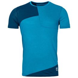 Ortovox - 120 Tec T-Shirt - Merinoshirt Gr L blau