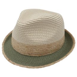 CAPO - Strohhut Trilby - Hut Gr 56 cm beige