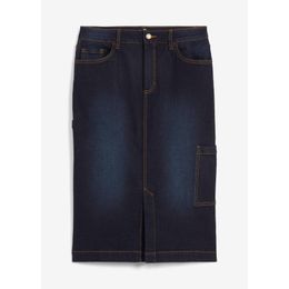 bonprix Jeansrock mit Worker-Details