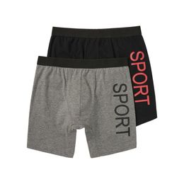 bonprix Lange Boxer (2er Pack)