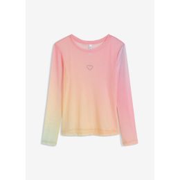 bonprix Mesh Shirt mit Ombré Effekt