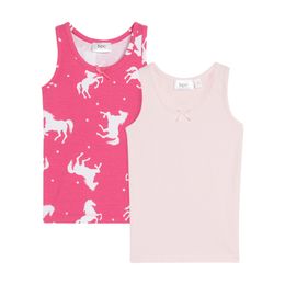 bonprix Mädchen Unterhemd (3er Pack)