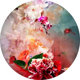 Pro Art Glasbild BAROQUE FLOWER (D 20 cm)