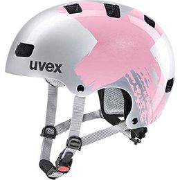 Uvex Kid 3 Kinder-Helm silver - rosé 51-55 cm