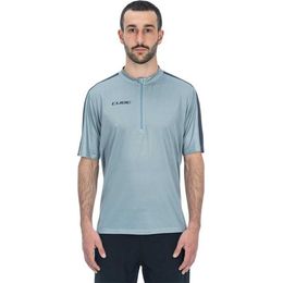 Cube ATX Trikot Half Zip CMPT Kurzarm grey S