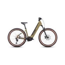 Cube Reaction Hybrid Race 625 Wh E-Bike Easy Entry 27,5" olive'n'green 18"/M