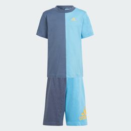 Adidas Essentials Colorblock Kids T-Shirt Set