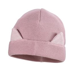 MaxiMo - Baby-Mütze ÖHRCHEN in rosa, Gr.45