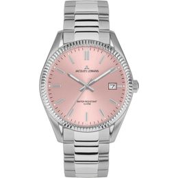 Jacques Lemans Damen Armbanduhr "50-4", pink
