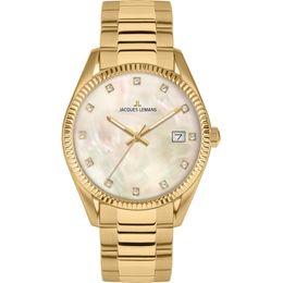 Jacques Lemans Damen Armbanduhr "50-4", beige