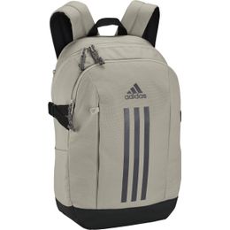 Adidas Sportrucksack "Power VII", Laptopfach, Kompressionsriemen, grau