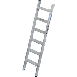 Krause Schwerlast-Anlegeleiter, 80 mm Alu-Stufen, bis 225 kg, 6 Stufen