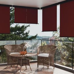 Balkon-Seitenmarkise,Windschutz Sonnenschutz Markise 160 × 250 cm Braun vidaXL