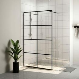 Bonnevie - Duschwand für Begehbare Dusche,Duschtrennwand mit Klarem esg Glas 115x195 cm vidaXL