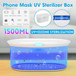 Insma - 1500 ml uv + Ozon UV-Licht Desinfektionsmittel Sterilisator Box für die Reinigung Maske Nagel Kosmetik Werkzeuge Zahnbürste Baby Spielzeug